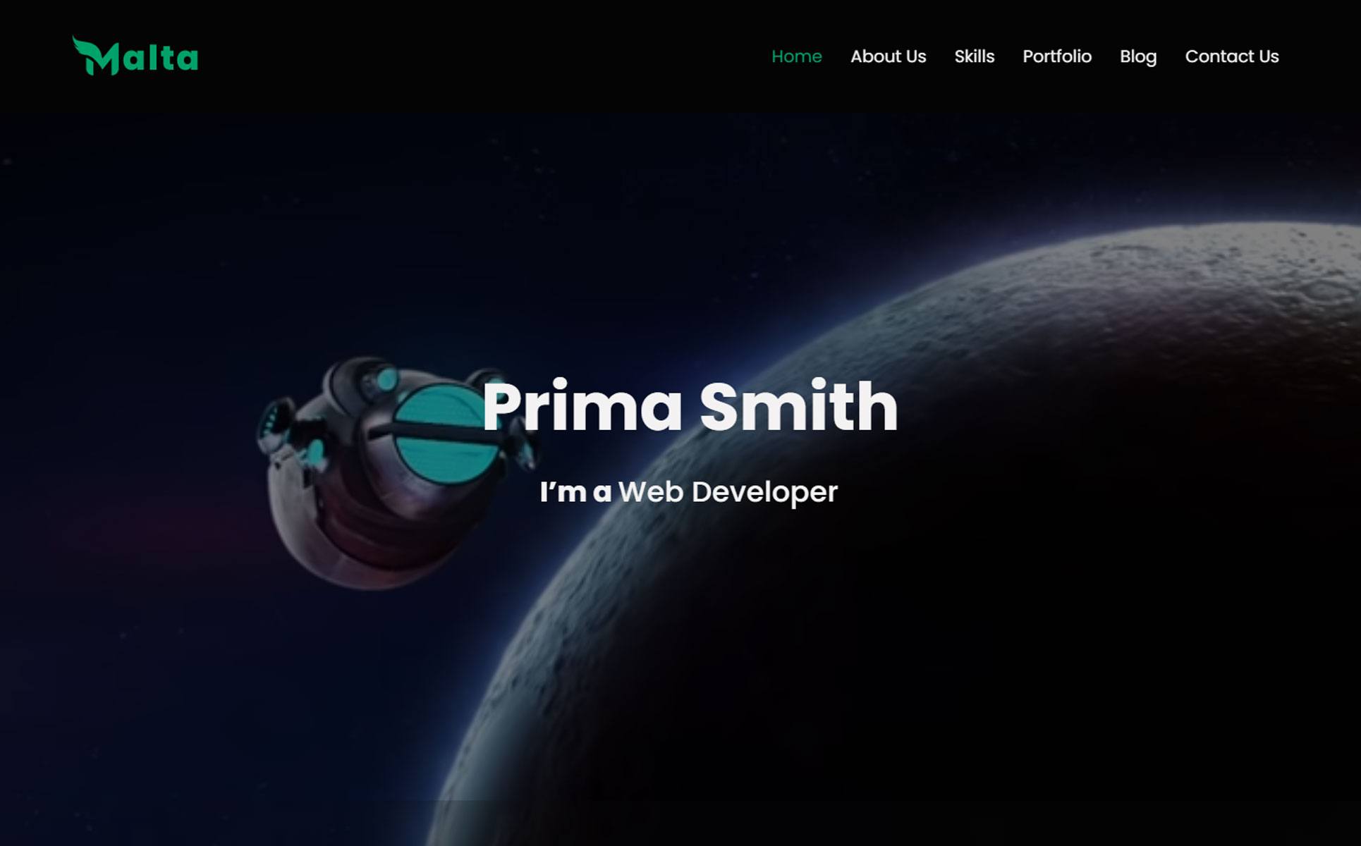 Malta | Personal Portfolio & Resume HTML5 Landing Page – Excite Technology