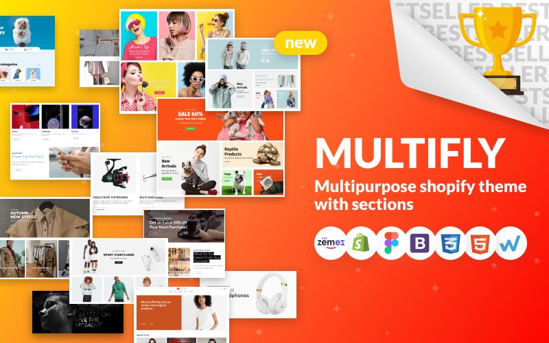 Multifly – Multipurpose Online Store Shopify – Excite Technology